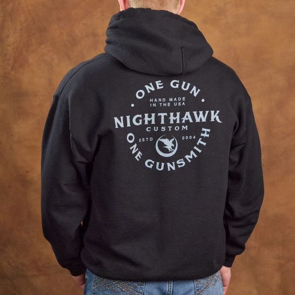 One Gun, One Gunsmith, Hoodie, Black